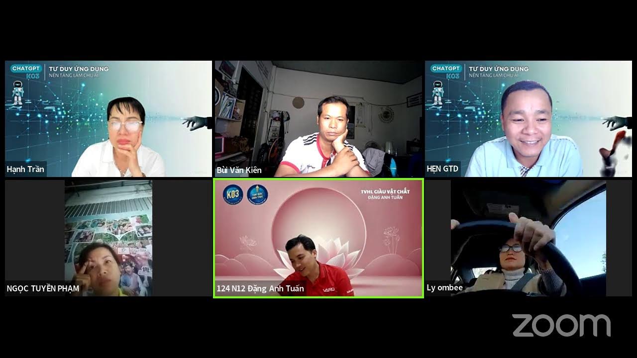 BUỔI 3: LÀM CHỦ CHATGPT - TƯ DUY ỨNG DỤNG K03 (T4, 20.11.24) - YouTube