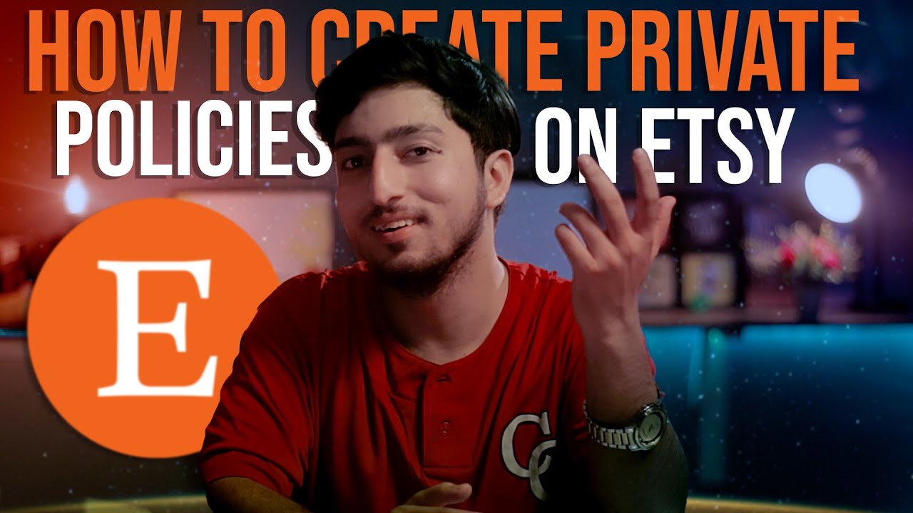 HOW TO CREATE PRIVATE POLICIES ON ETSY 2023 - YouTube