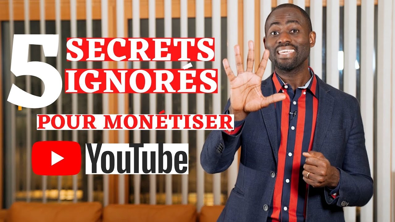 5 Secrets ignorés pour créer une chaîne Youtube à succès - YouTube