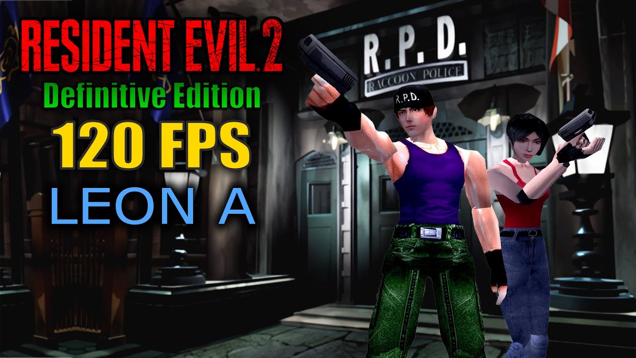 Resident Evil 2 (1998) - Definitive Edition | Leon A [Hard Mode] | 120 ...