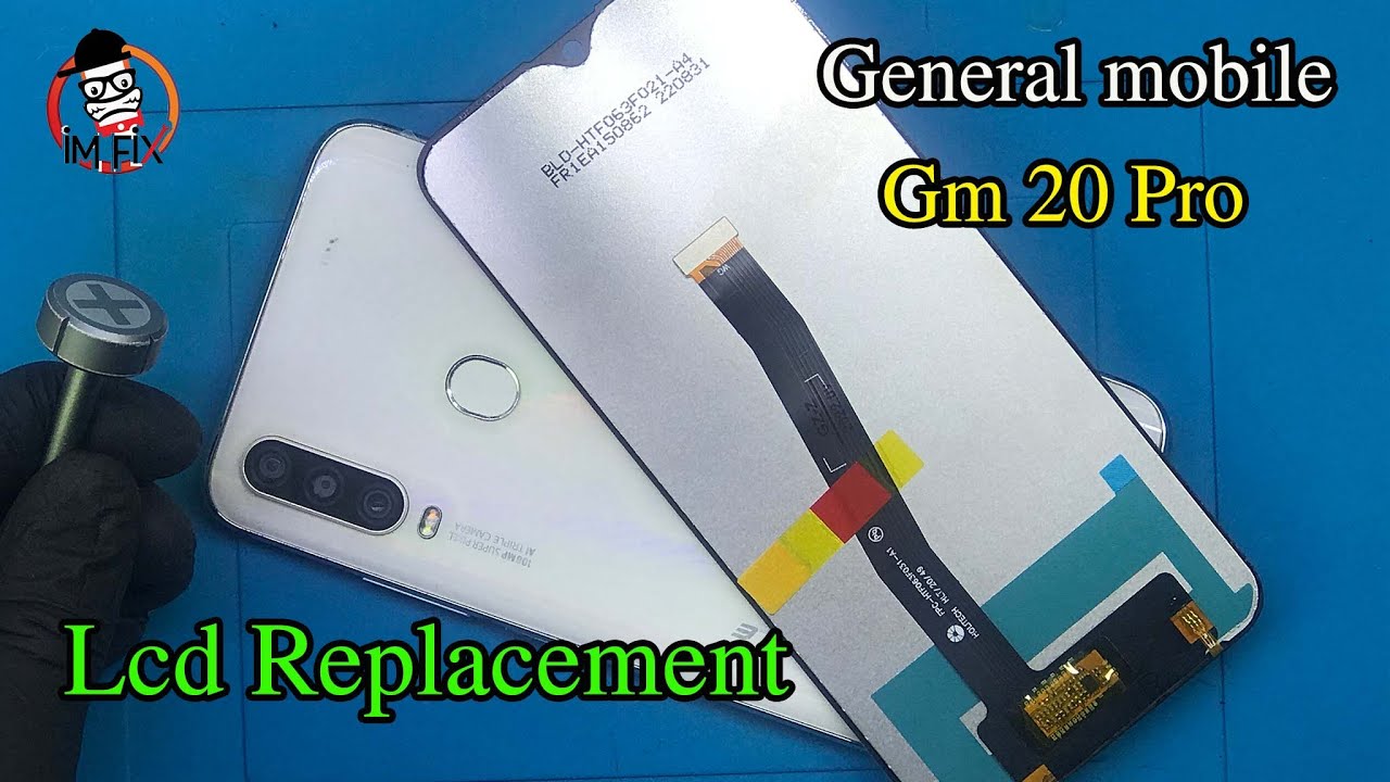 General mobile GM20 pro Lcd Screen Replacement - YouTube
