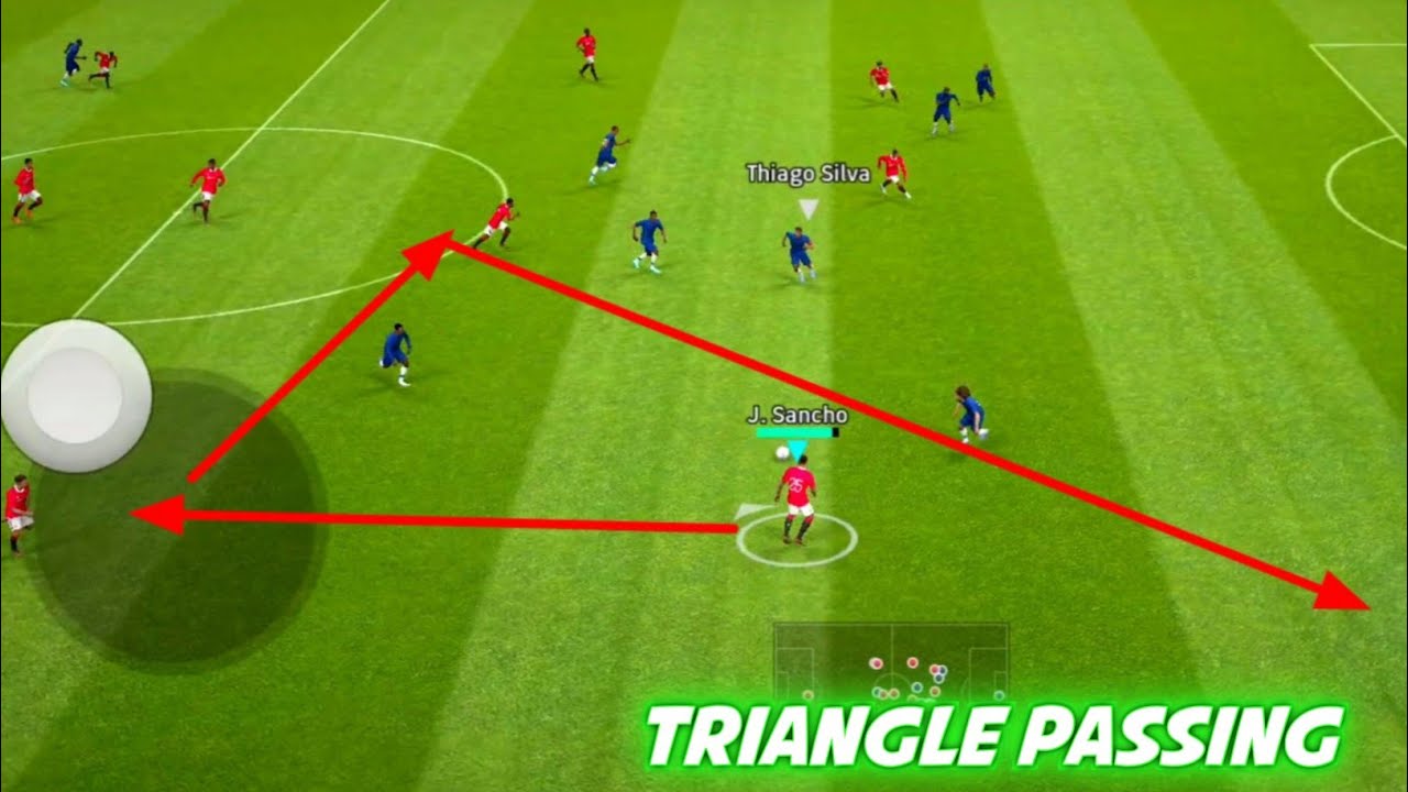 Use Triangle Passing For Beat Any Defance 👇😱 - YouTube