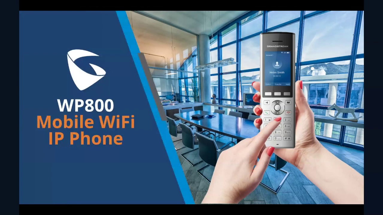 Sneak Peek into the WP800 Mobile WiFi IP Phone - YouTube