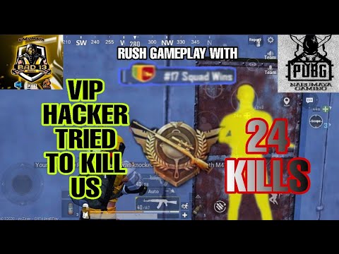 KILLED A VIP HACKER | WITH #17 SQUAD WIN SRILANKA | RUSH GAMEPLAY | B13 ...