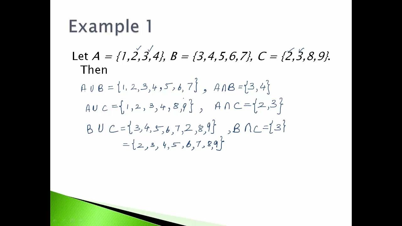 Set operations | MTH104 Sets and Logic - YouTube