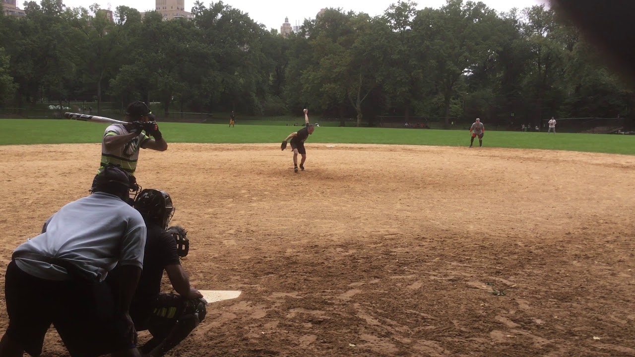 2018 Performance arts softball championship league game - YouTube