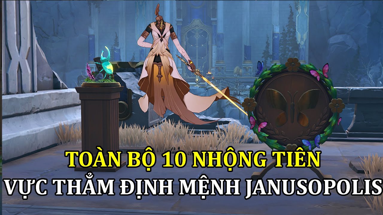 Toàn Bộ 10 Nhộng Tiên Map Vực Thẳm Định Mệnh Janusopolis l Honkai Star ...