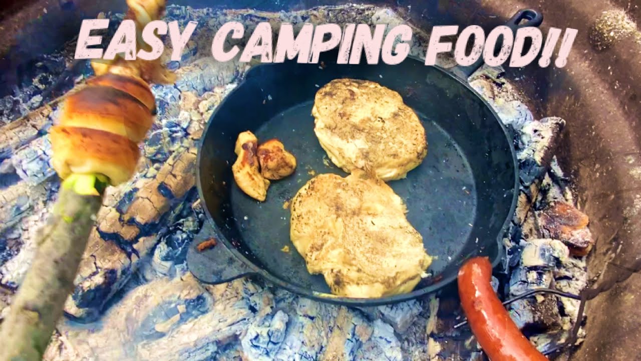 Easy Camp Fire Food For Out On The Trails!! - YouTube