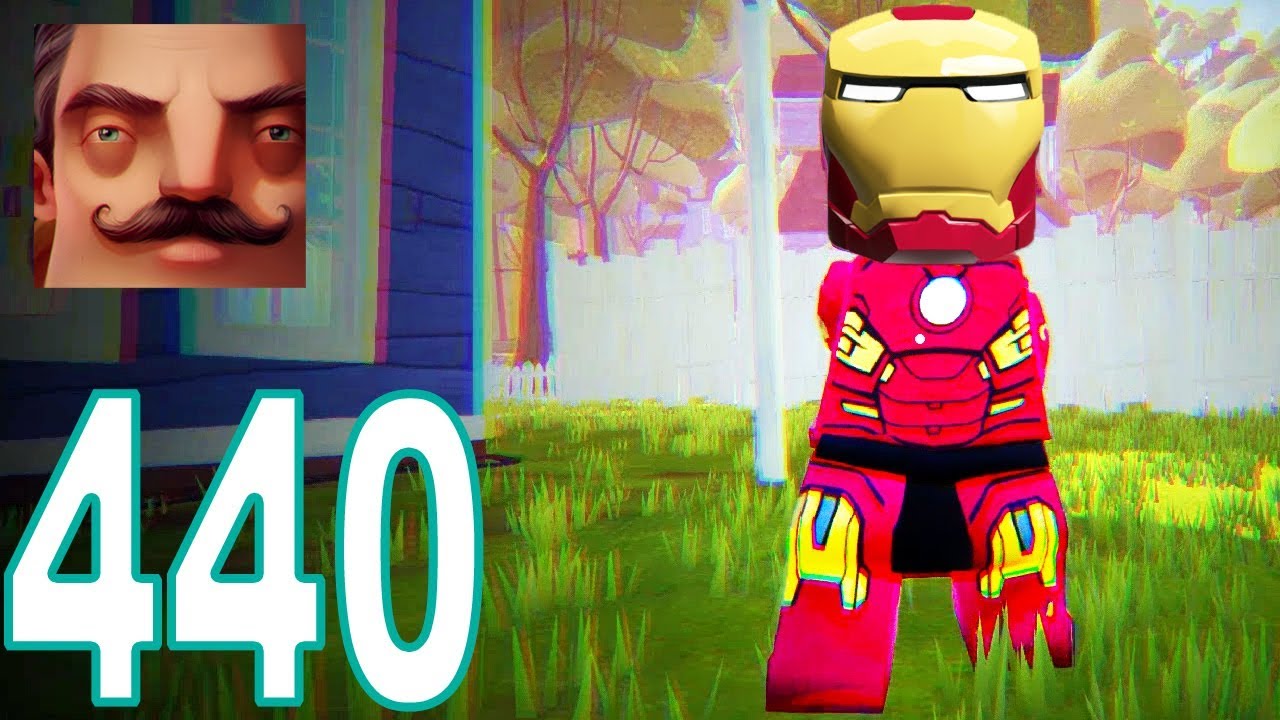 Hello Neighbor - My New Neighbor LEGO Iron Man Act 1 Gameplay ...