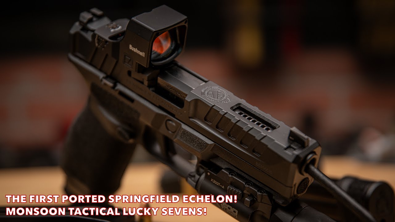 The First Ported Springfield Echelon | Monsoon Tactical Lucky 7s - YouTube