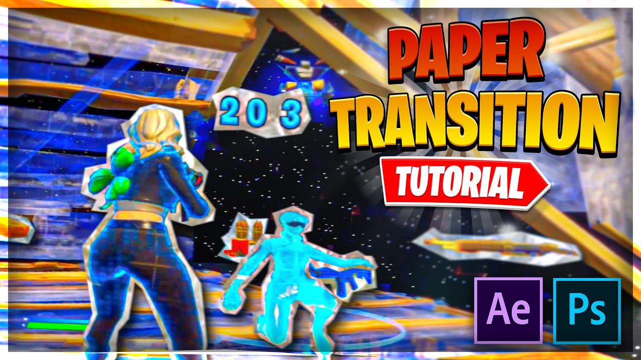 Tutorial: How To Make This *INSANE* Paper Transition - YouTube