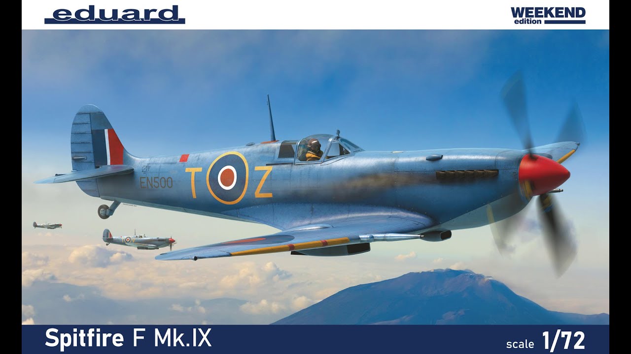 Spitfire F Mk.IX : Eduard : 1/72 Scale Model : In Box Review - YouTube
