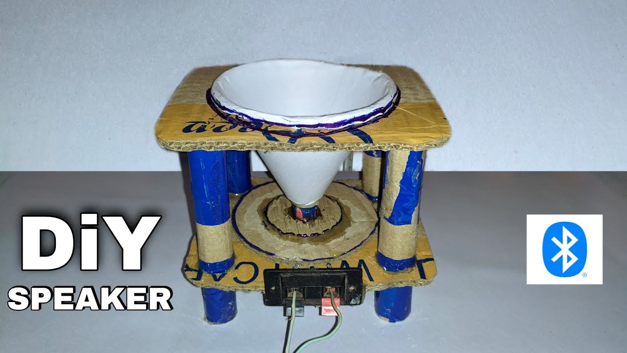 HOW TO MAKE SPEAKER AT HOME!! - YouTube