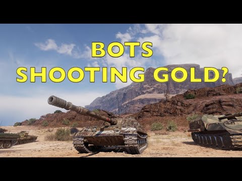 WOT - What's Next Wargaming? Bots Shooting Gold? | World of Tanks - YouTube