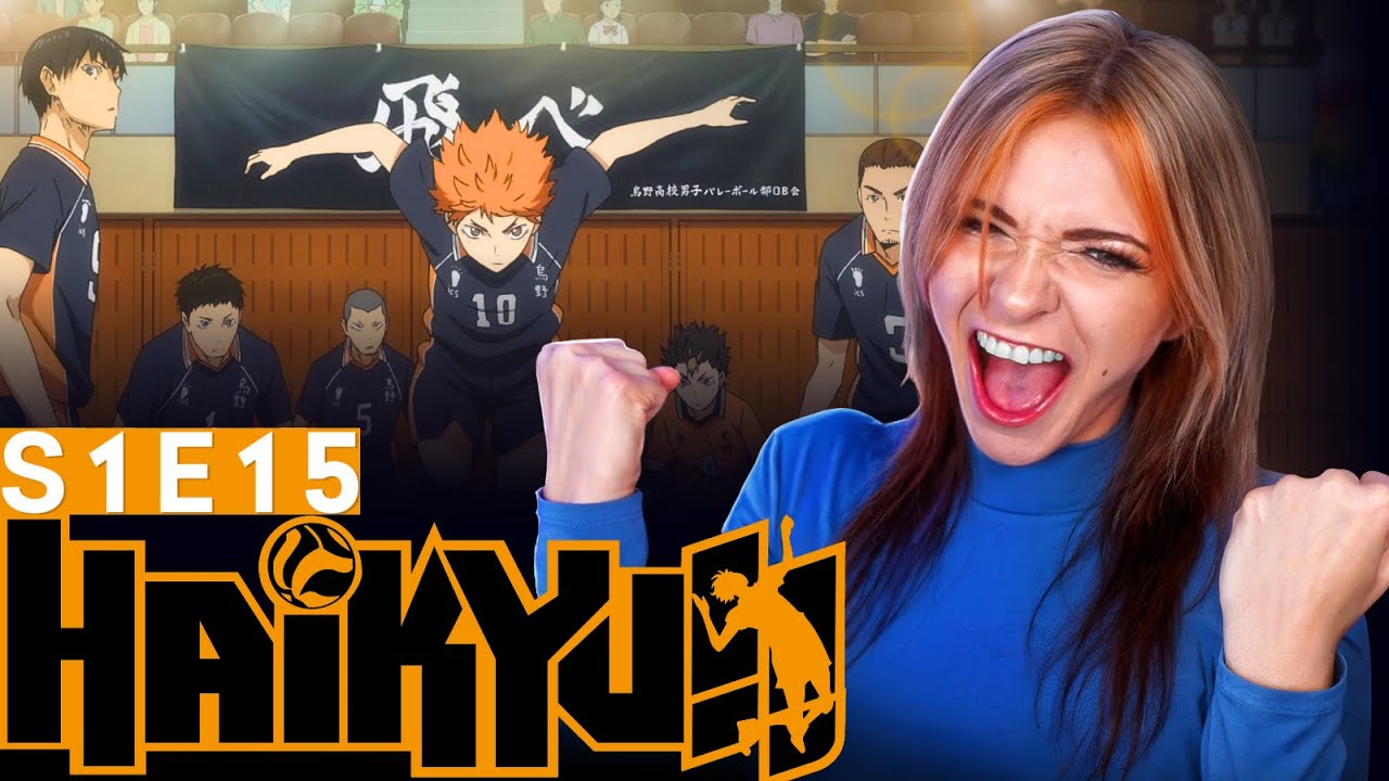 Flying into the TOURNAMENT | Haikyuu S1 Episode 15 | FIRST TIME ...