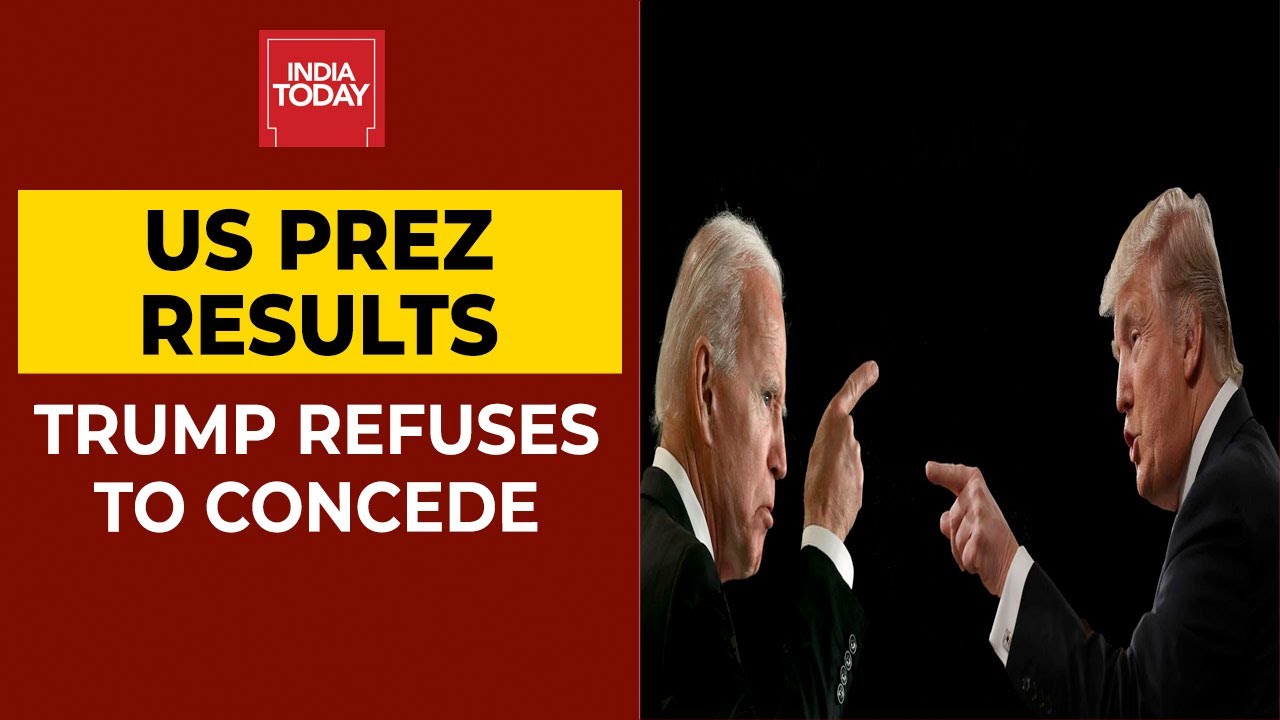 Donald Trump Acknowledges Joe Biden's Win, Then Refuses To Concede ...
