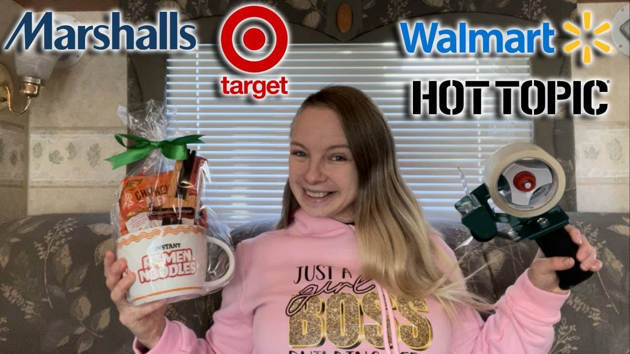 Holiday + Packaging Shopping - Hot Topic, Marshall's, Target, Walmart ...