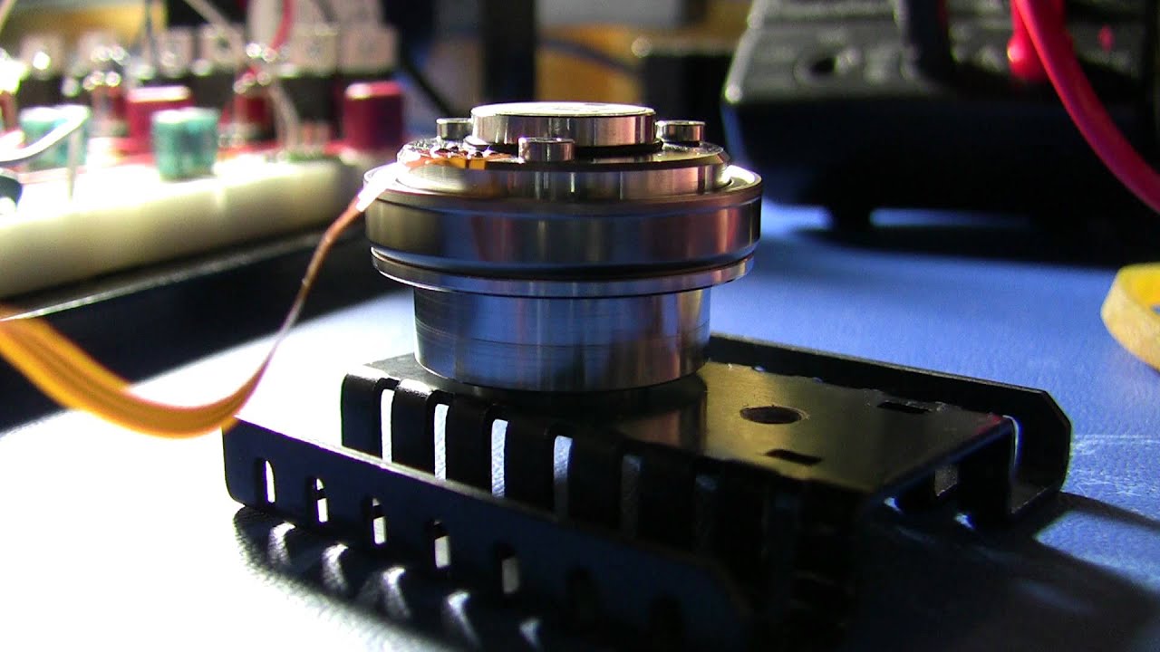 Conner 3.5" HDD motor sans platters goes past 30K RPM - YouTube