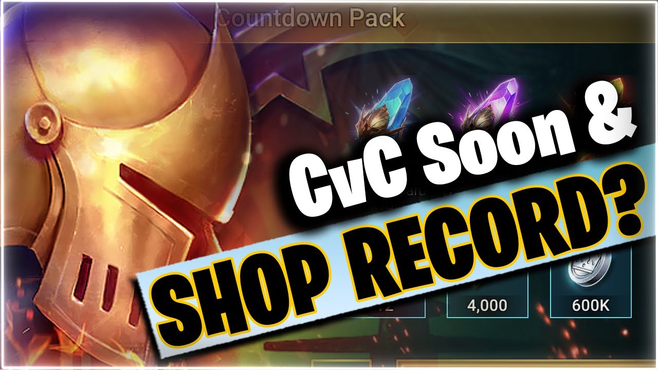 Shop sets NEW RECORD? How to PREP for CvC soon! | RAID Shadow Legends ...