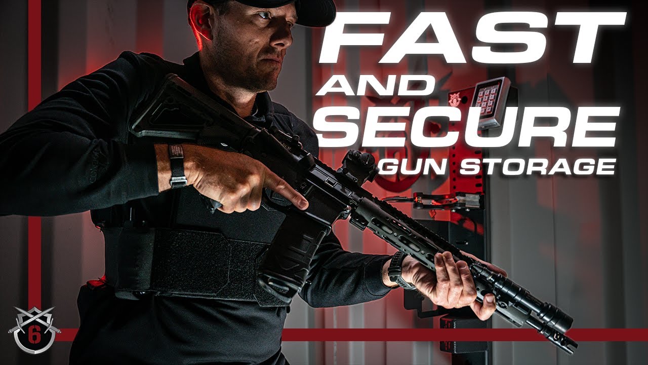 RFID/Electronic Rifle Rack - Ready to Deploy - YouTube