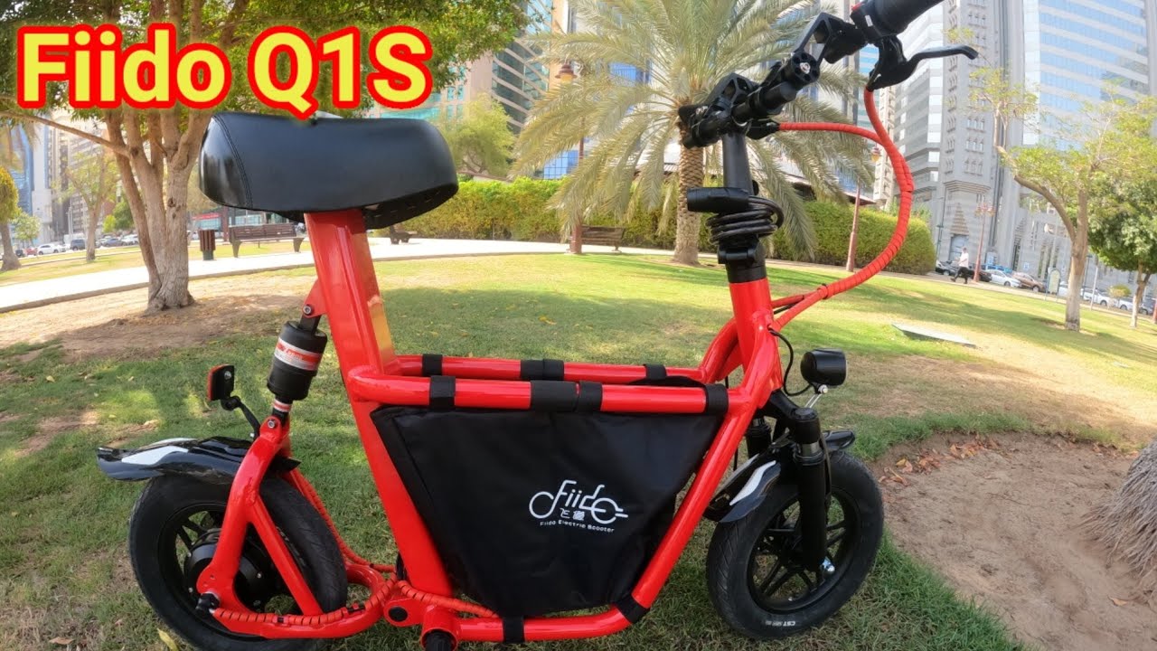 Fiido Q1S Electric Bike [Full Suspension] Scooter Testing! - YouTube