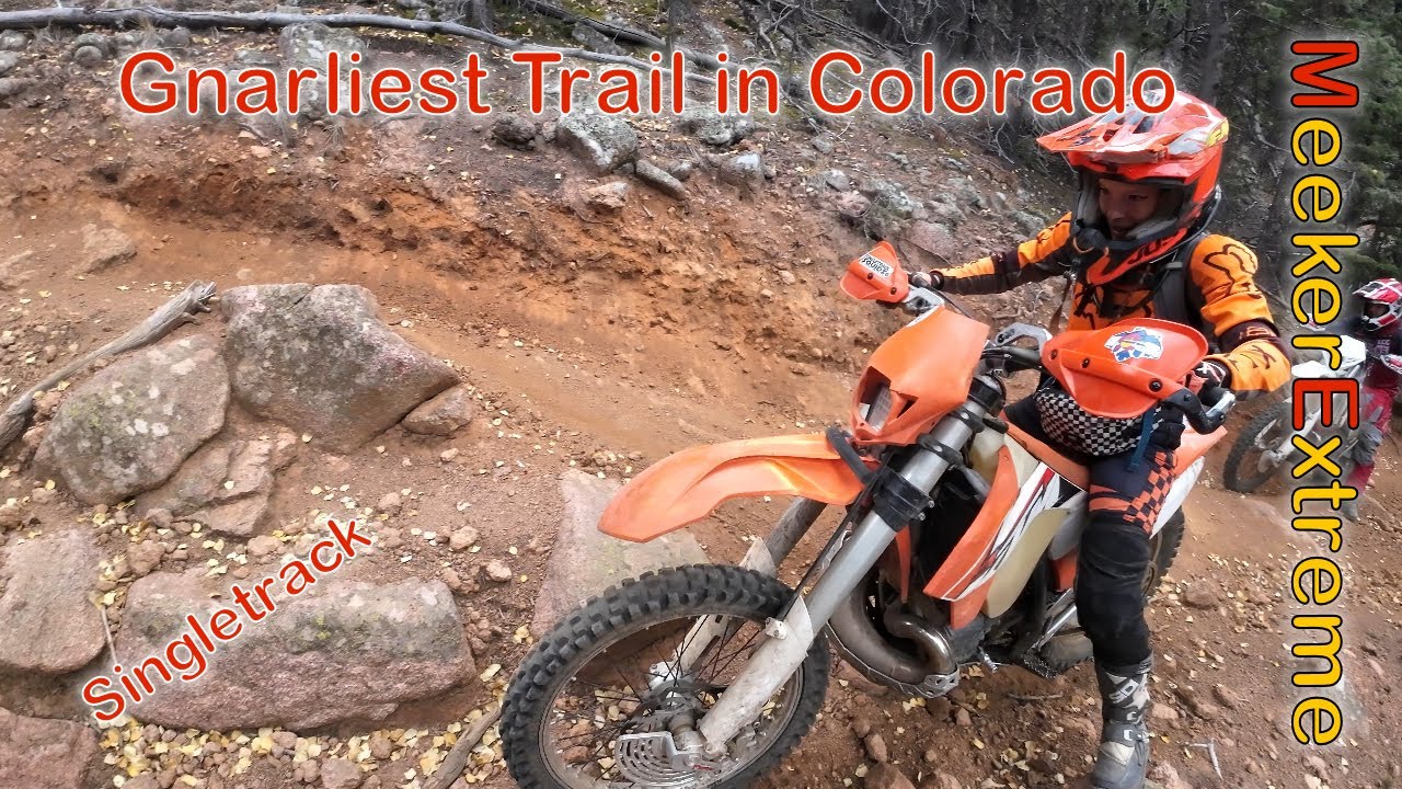 Gnarliest Trail in Colorado Mt Rosa Giving to Motorcycle Relief Project ...