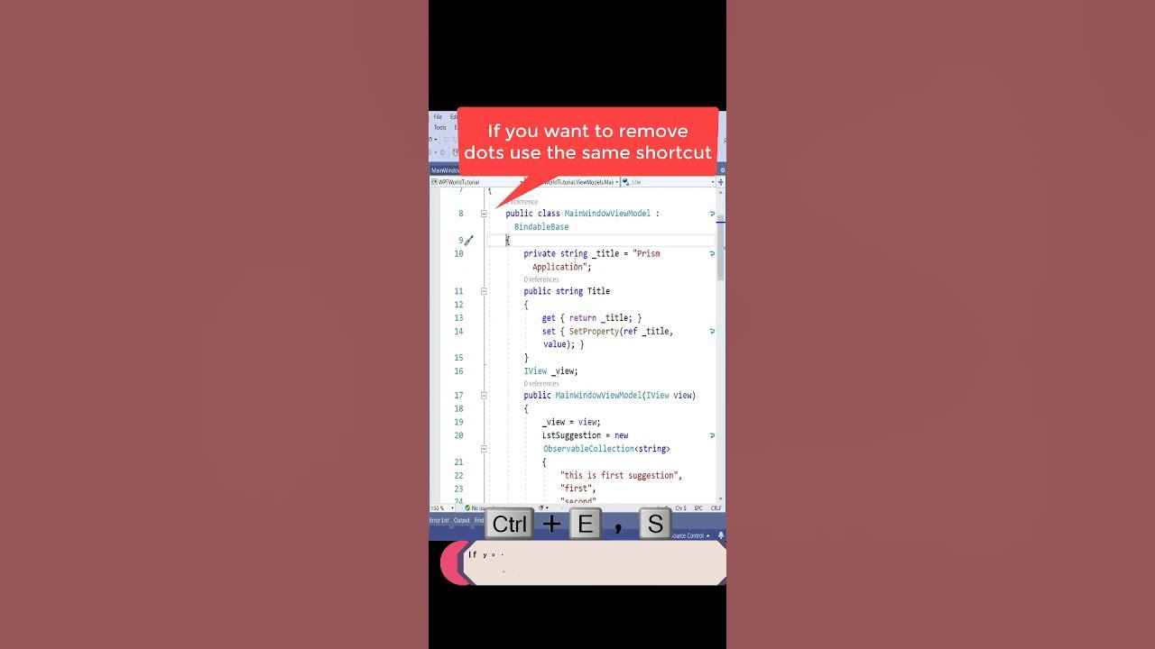 Shortcuts For View The White Space In Visual Studio 2019 Shorts YouTube shortcuts-for-view-the-white-space-in-visual-studio-2019-shorts-youtube