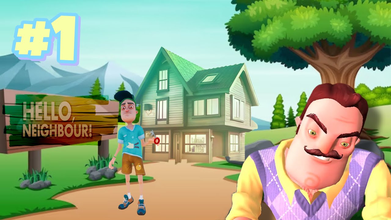 Hello Neighbour Gameplay Video | ACT 1 Gameplay Walkthrough | Hello ...