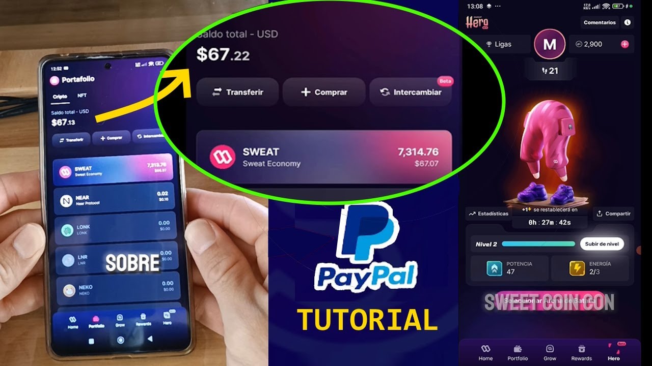 ¿Cómo funciona SWEATCOIN? Guía 2025 - YouTube