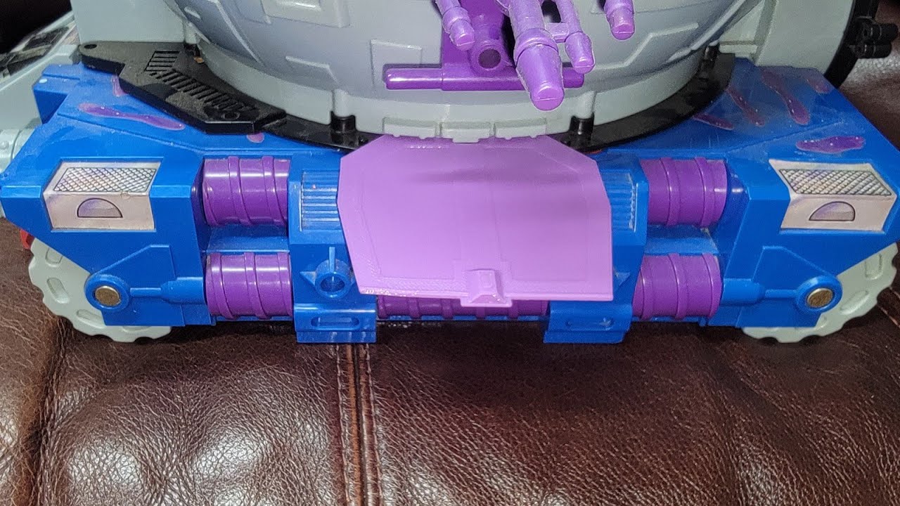 3D Printed Parts For The Original TMNT Technodrome Part 1 - YouTube