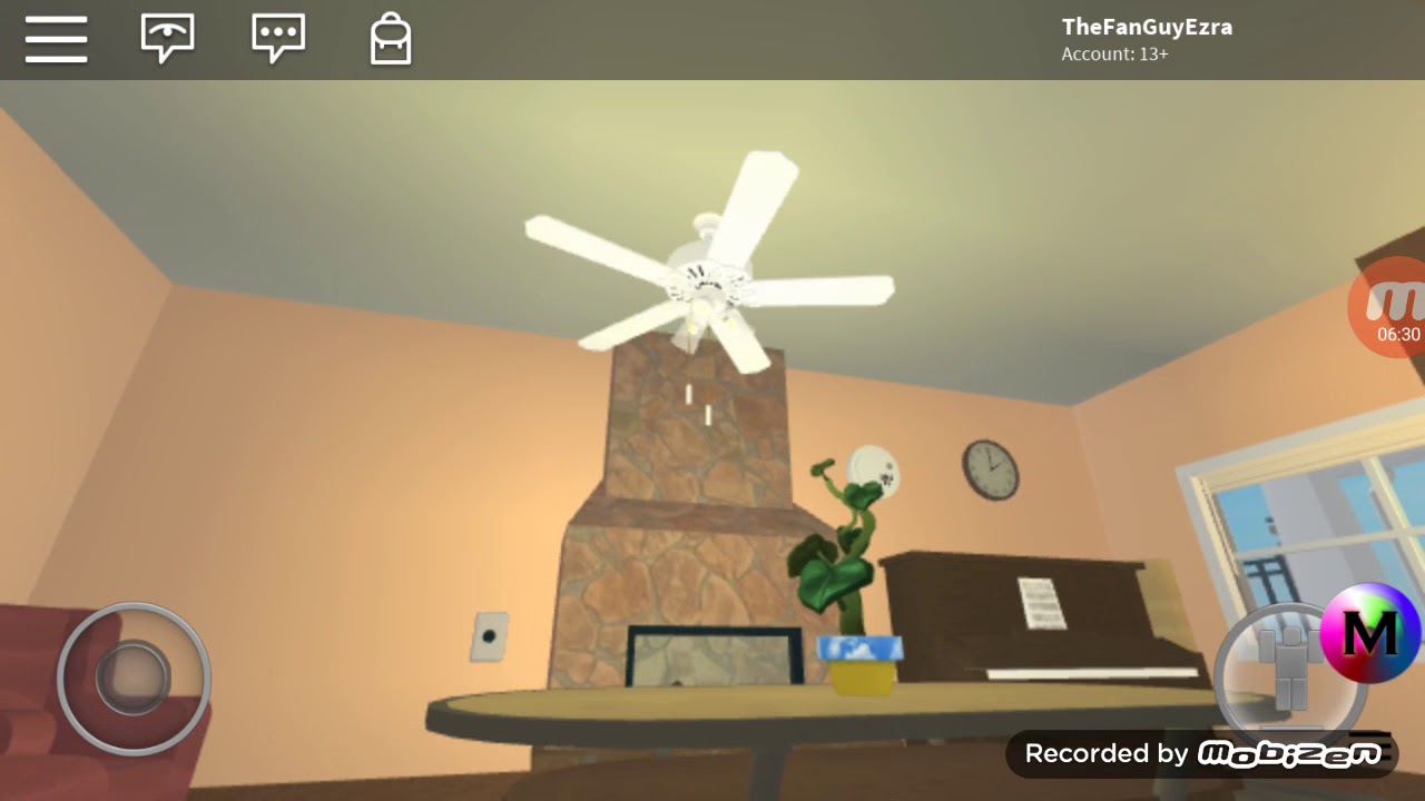 ROBLOX: Ceiling Fans In My House - YouTube