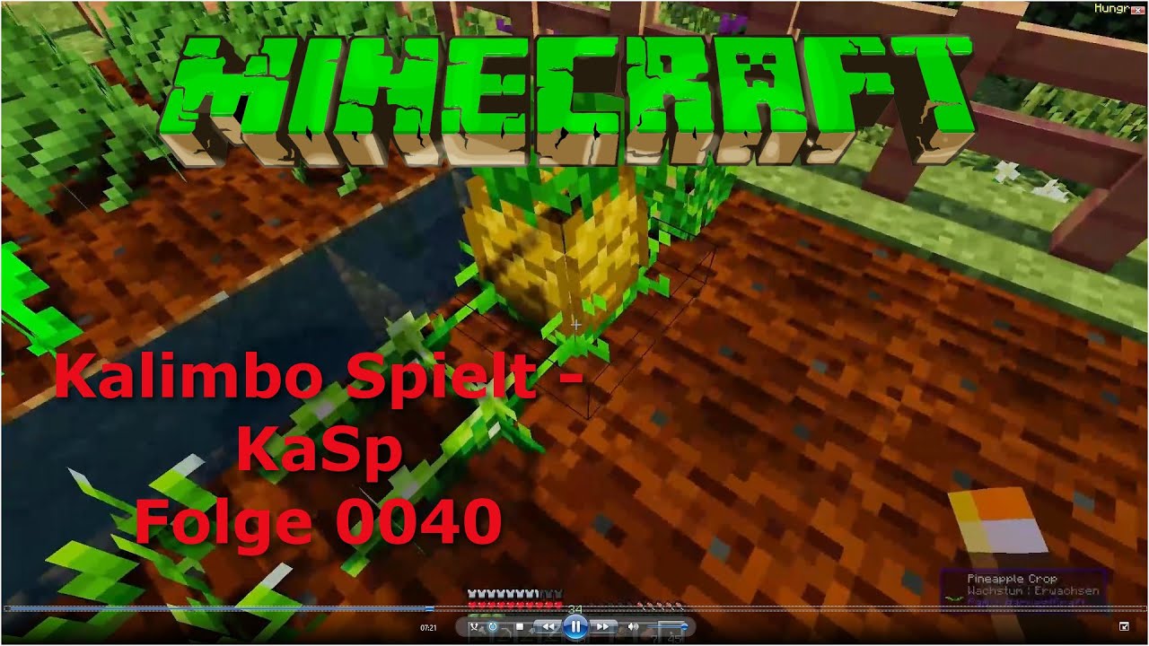 KaSp - Minecraft - Folge 0040 - Ananas - YouTube