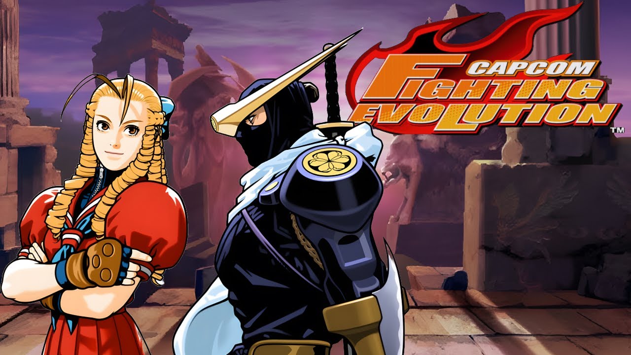 Capcom Fighting Evolution - Karin & Kenji Playthrough! (Rival School Heiress Meets Ninja ...