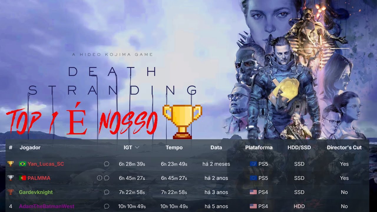 Death Stranding Any% - 6:23:49 ( IGT 6:28:39 ) Record Mundial!!! 🥳🥳🥳🥳 ...