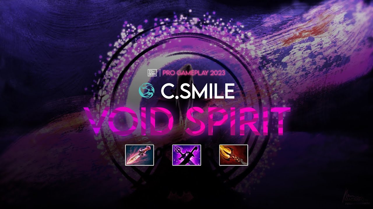 🔥Chris Luck (C.Smile) - Void Spirit "EZ GAME" Build 7.32d (Dota 2 Pro ...
