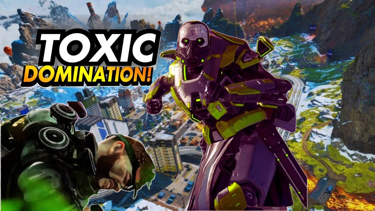 The Most Toxic Caustic Gameplay You'll Ever See (APEX LEGENDS SEASON 23 ...