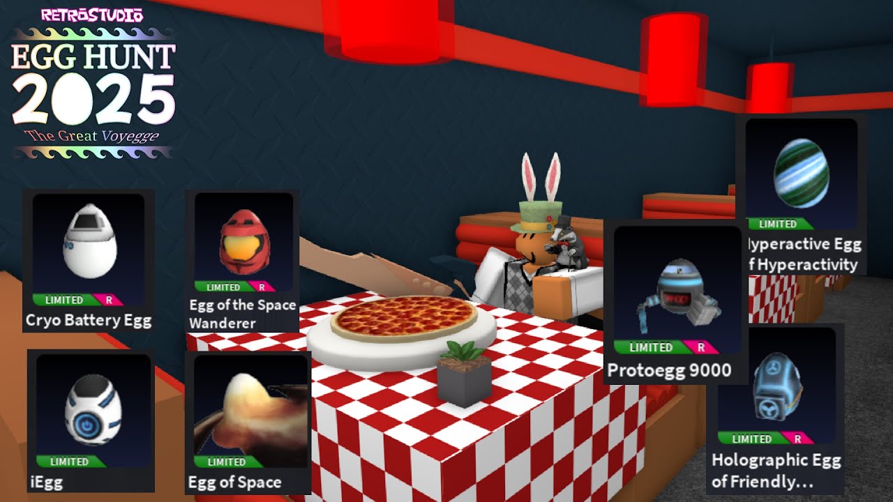 All Neo Yolk City EGGS [Egg Hunt 2025] | Retrostudio | Roblox - YouTube