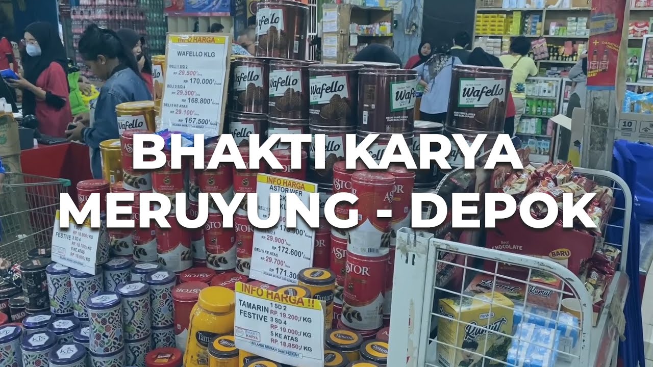 JELANG BULAN RAMADHAN, BELANJA MURAH KEBUTUHAN DI BHAKTI KARYA MERUYUNG ...