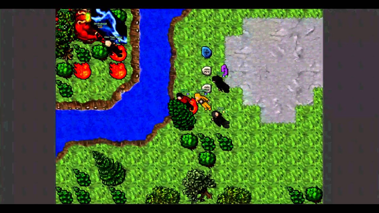 Killing orshabaal old tibia 7.4 - YouTube