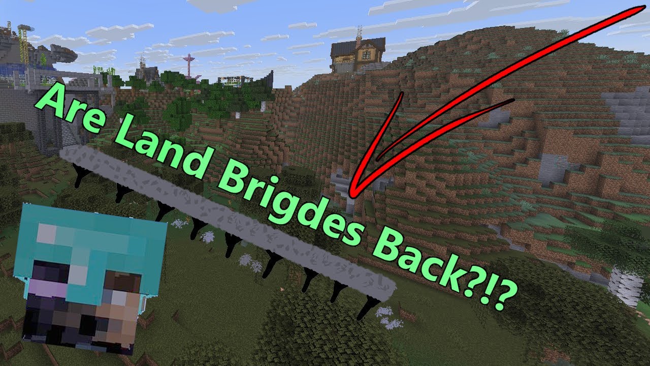 🌉Are Land Bridges IN?! 🛣 | Minecraft Monday ⛏ - YouTube