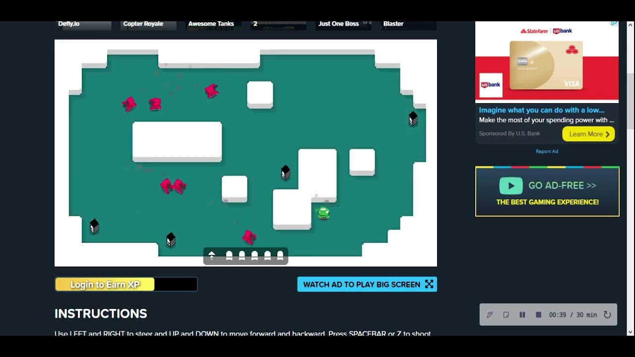 Table tanks - YouTube