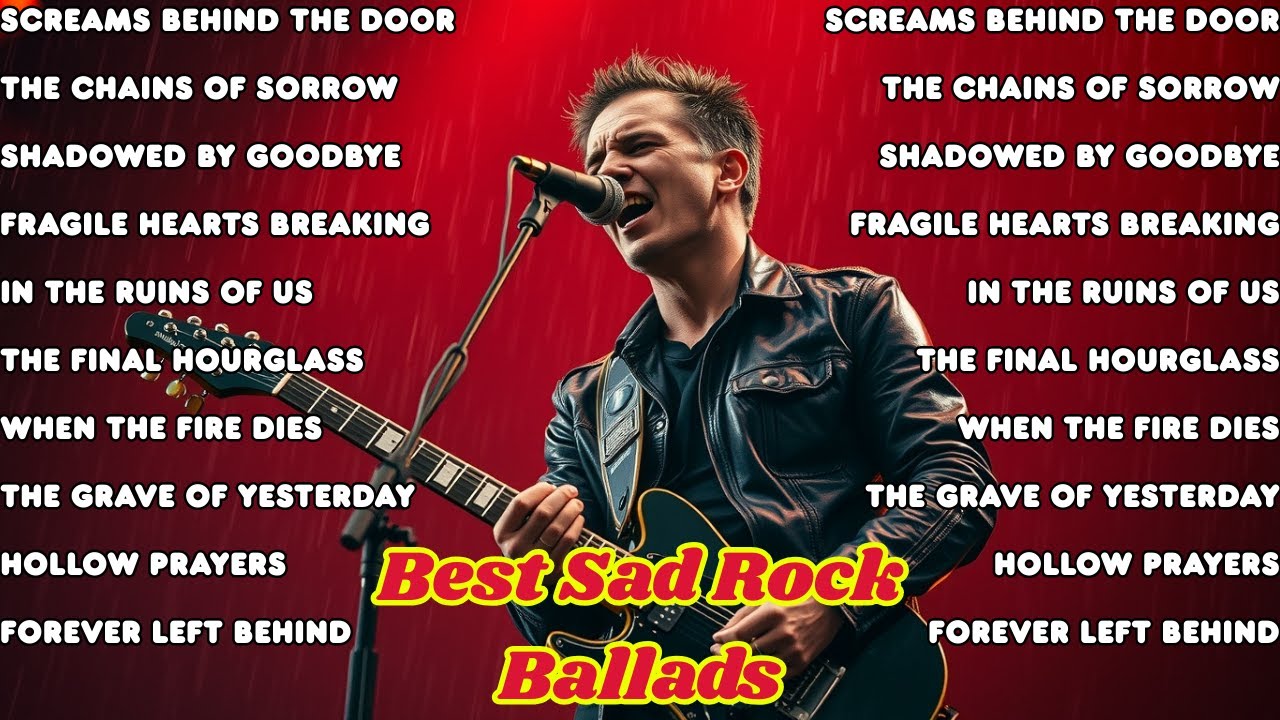 Sad Rock Ballads & Slow Rock Anthems🎸 – The Deepest Collection of Love ...