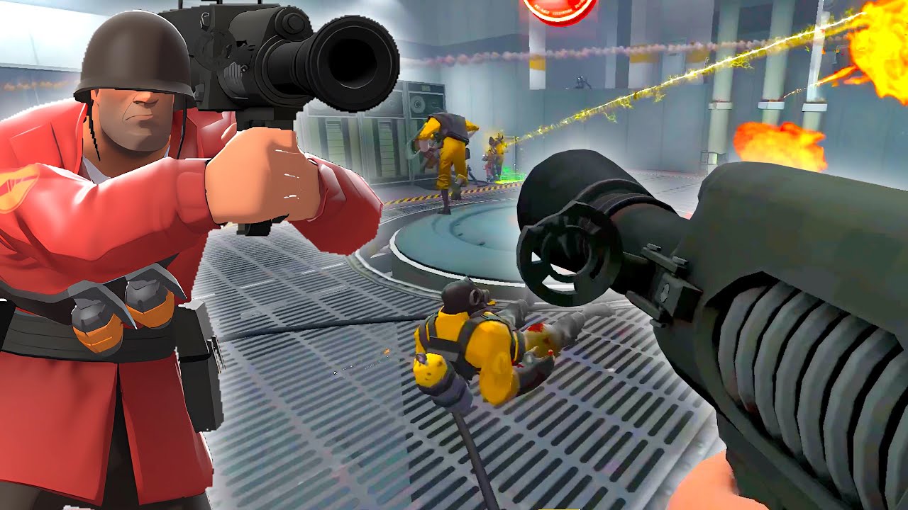 Team Fortress 2 Classic Soldier Gameplay - YouTube