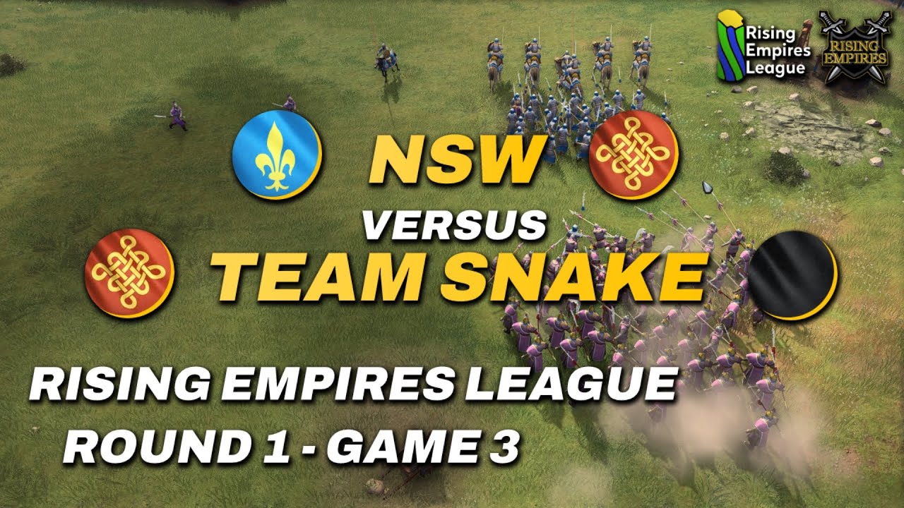 Team Snake v NSW | Rising Empires League | Round 1 - Game 3 - YouTube
