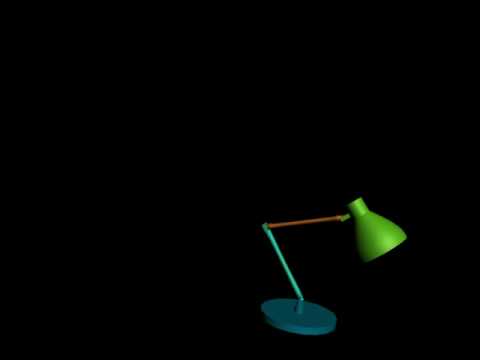 Jumping lamp - YouTube