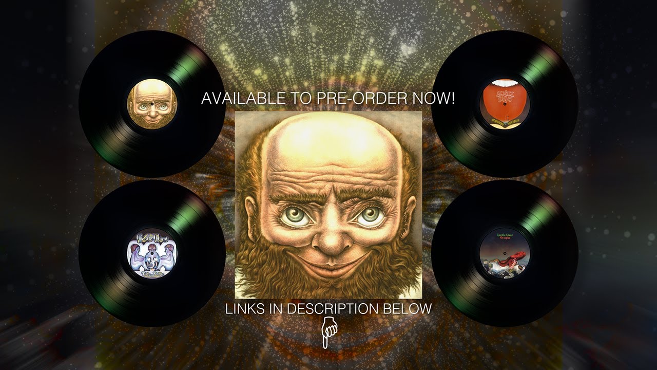 Gentle Giant - first 4 albums now available on VINYL. See links below ...