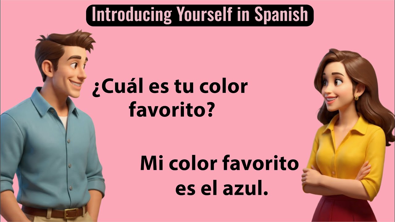Introducing Yourself in Spanish | Presentarse | Easy Spanish ...