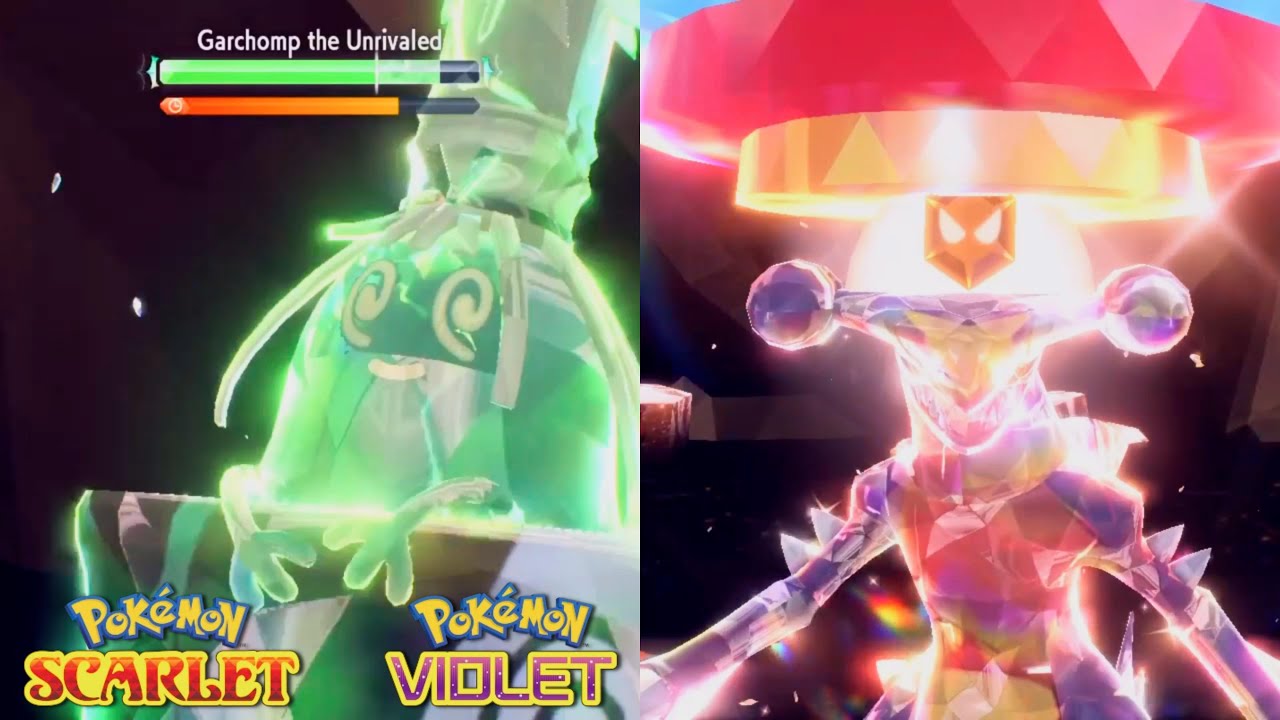 Pokémon Scarlet & Violet: Garchomp 7* Star Ground Tera Raid, Sinistcha ...