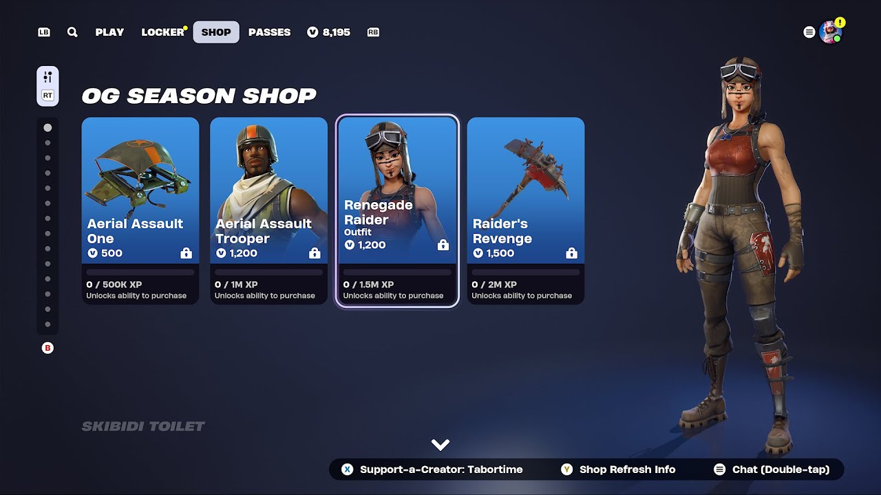 THE OG SHOP IS HERE, NEW SKIN, JAM TRACKS, QUEST PACK + 1 V-BUCK ...