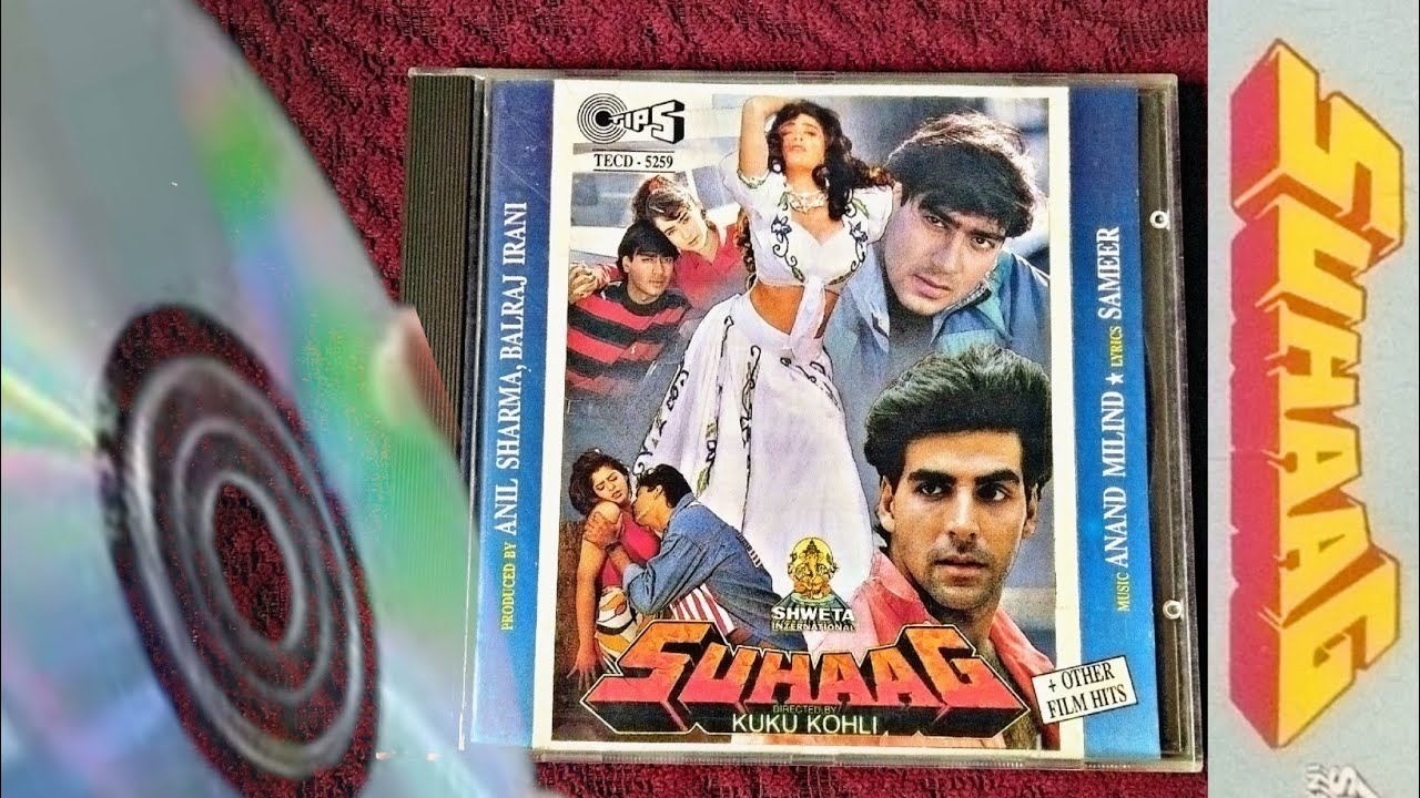 Suhaag Audio CD. Hindi Music Compact Disc. Film Music. Music Album ...
